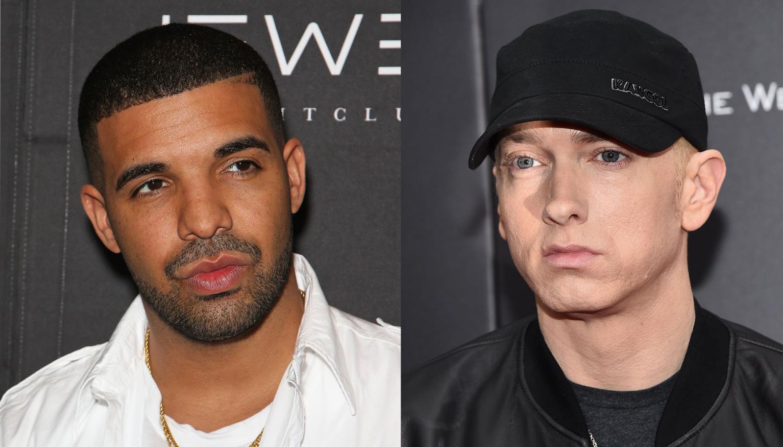 Eminem vs. Drake: the latest feud in the music world and fans are ...